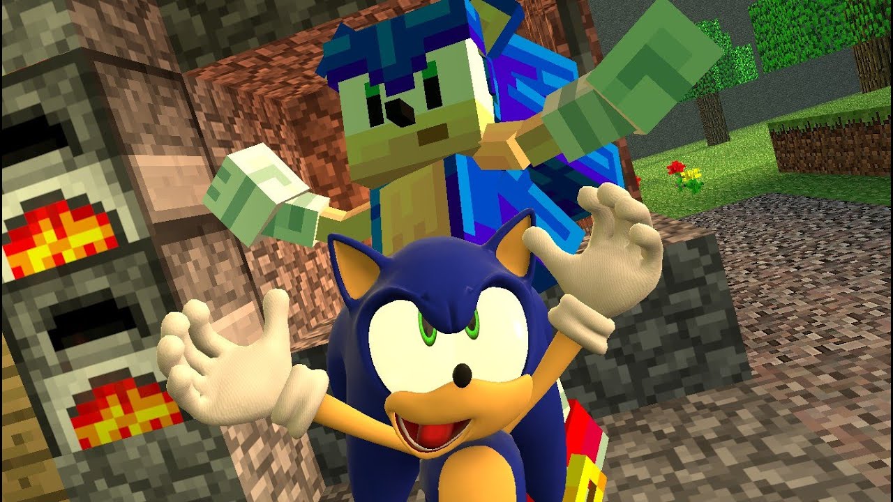 (Sonic and Minecraft Animation) Lava Chicken - YouTube