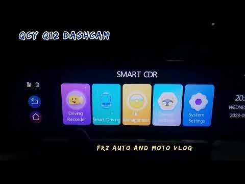 QCY Q12 PRO 3 WAY DASHCAM FRONT, INSIDE, AND REAR CAMERA RECORDER. - YouTube