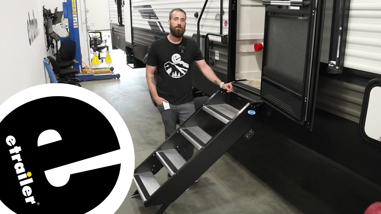 How to Install the MORryde StepAbove RV Steps - 2023 Palomino Puma ...