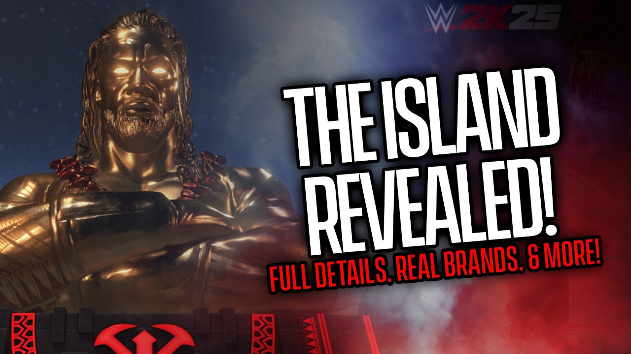First Look At WWE 2K25 New Mode "The Island" - YouTube