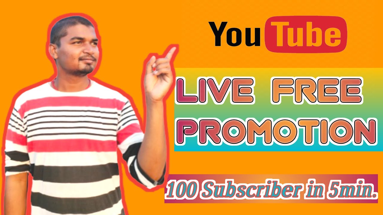 free channel promotions and checking YouTube channel promotions - YouTube