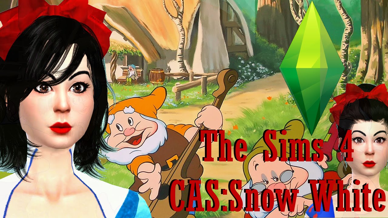 The Sims 4 Create-A-Sim:: Snow White - YouTube