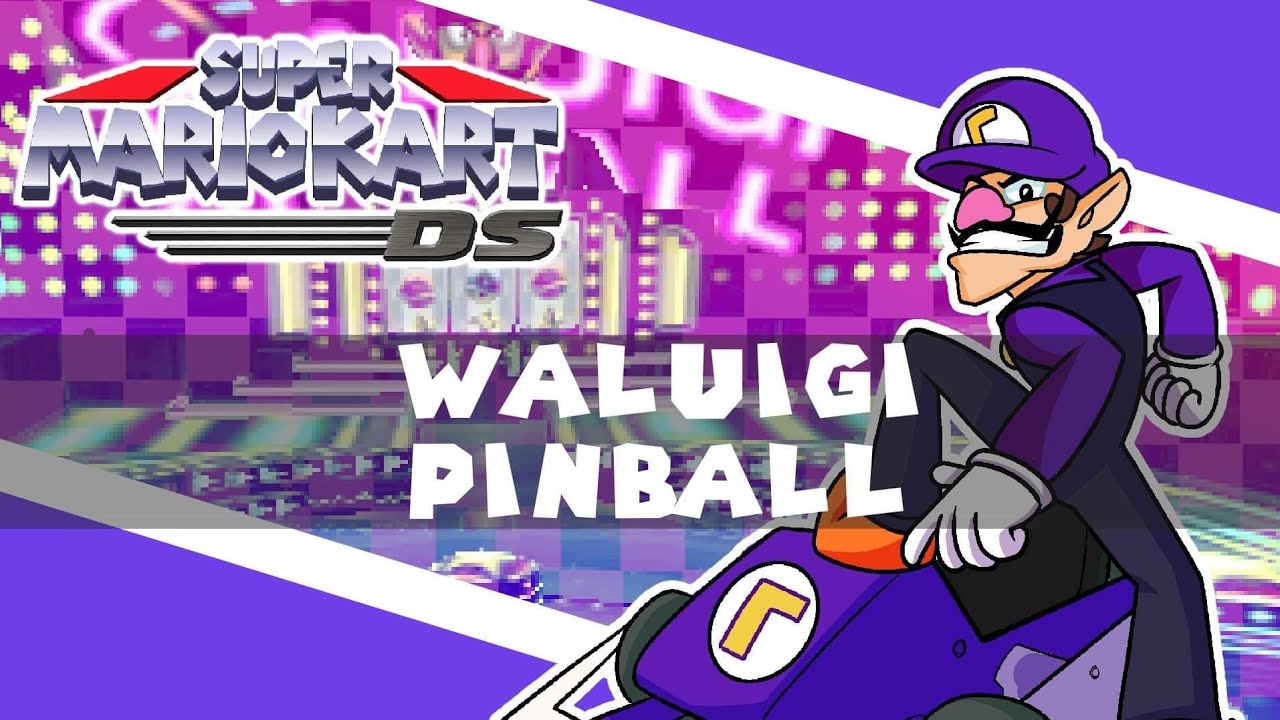 Super Mario Kart-DS Waluigi Pinball - YouTube