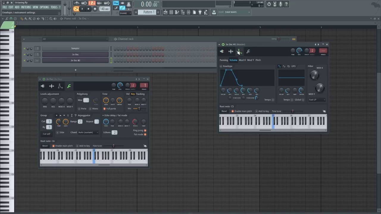 Octave Stacks in FL Studio 12? [Sancus] - YouTube