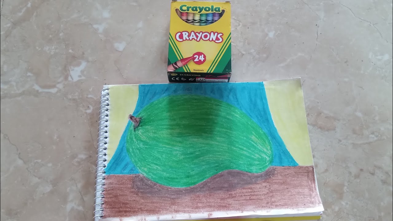 SE 2x10: #3 Crayola Crayons 24 Mango Drawings - YouTube