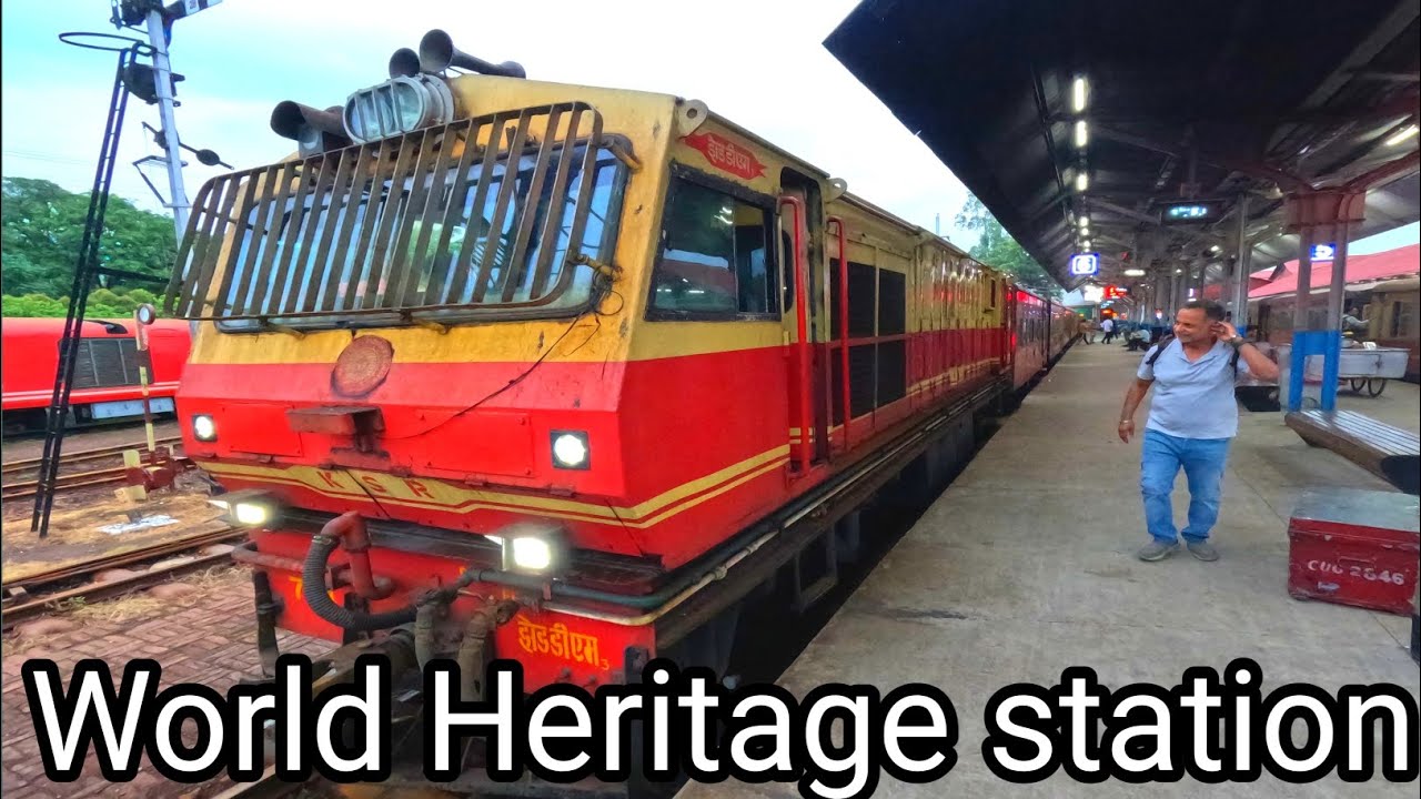Kalka railway station most beautiful Kalka To Shimla 52457 express ...