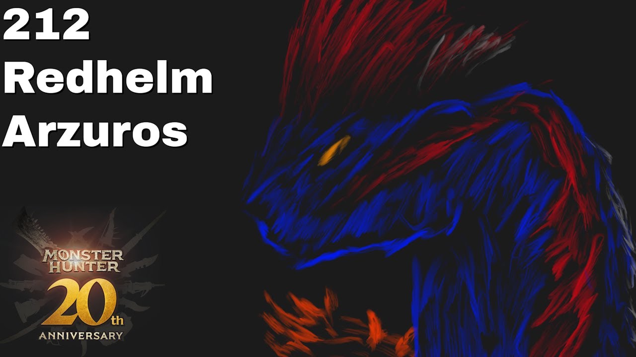 212 - Redhelm Arzuros - Monster Hunter 20th Anniversary - YouTube