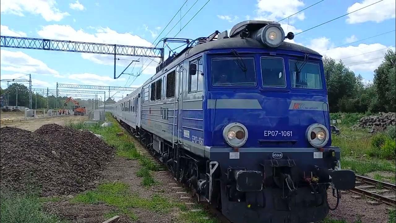 EP07-1061+IC 3802 CHEŁMOŃSKI do stacji Świnoujście (PKP INTERCITY) - YouTube