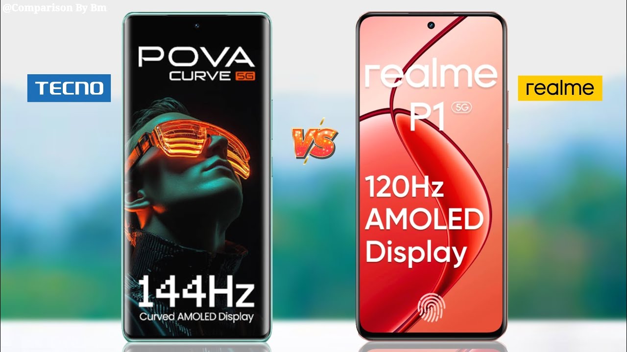 Realme P1 Vs Tecno Pova Curve 5G :-⚡ Full Comparison || Which One is ...