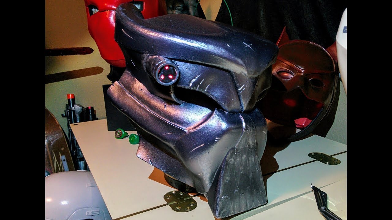 DIY PREDATOR Bio Mask cosplay budget build Part 1 - YouTube