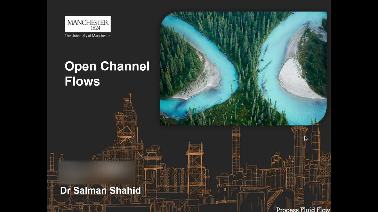 Fluid flow: Open Channel flow_part 1_Basics - YouTube