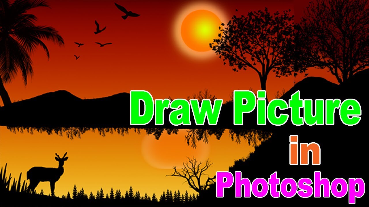 How to Draw in Photoshop 2020 - YouTube