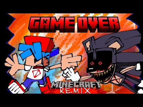 [FNF] GAME-OVER Lord X Mix (Minecraft remix) - YouTube