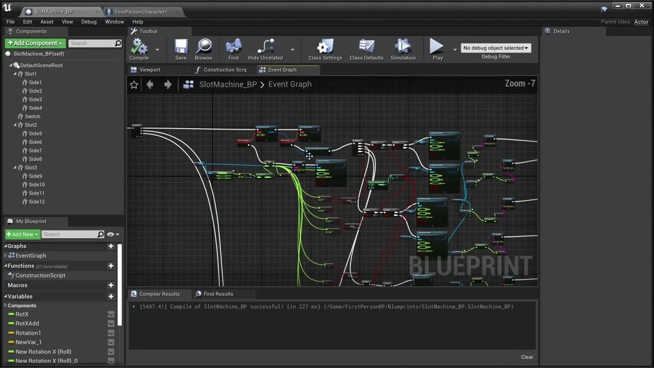 UE4 Slot Machine In Blueprints - YouTube