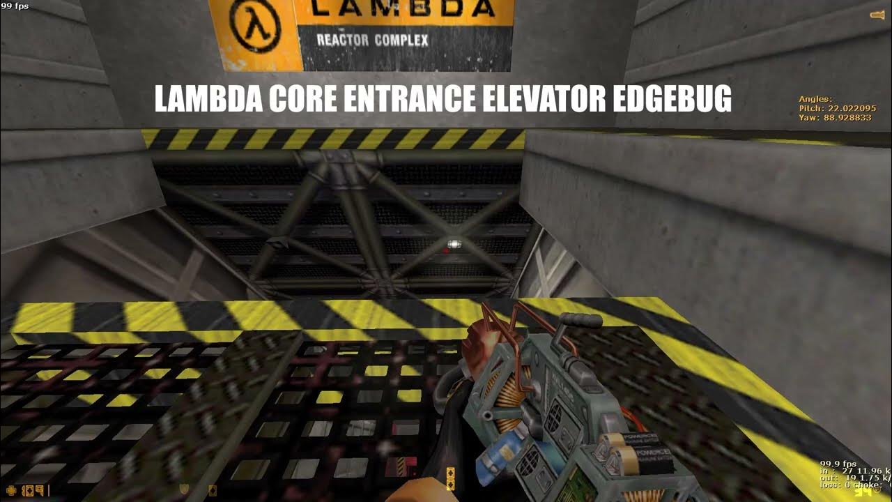 HALF-LIFE LAMBDA CORE ENTRANCE ELEVATOR EDGEBUG FOR BEGINNERS! - YouTube