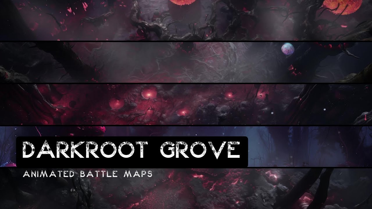 D&D | Darkroot Grove Trailer | Animated Battle Maps - YouTube