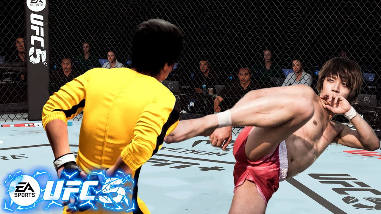UFC5 Bruce Lee vs Baki Hannma EA Sports UFC 5 PS5 - YouTube