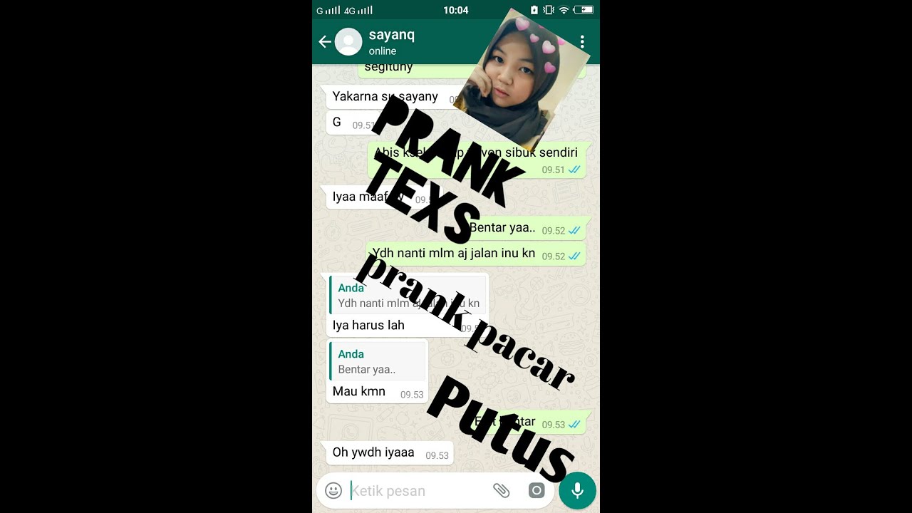 Prank putus ke pacar, putus beneran!! - YouTube