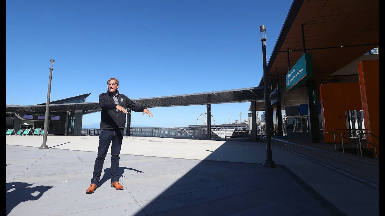 Here's how you'll enter the Colman Dock ferry terminal in Seattle - YouTube