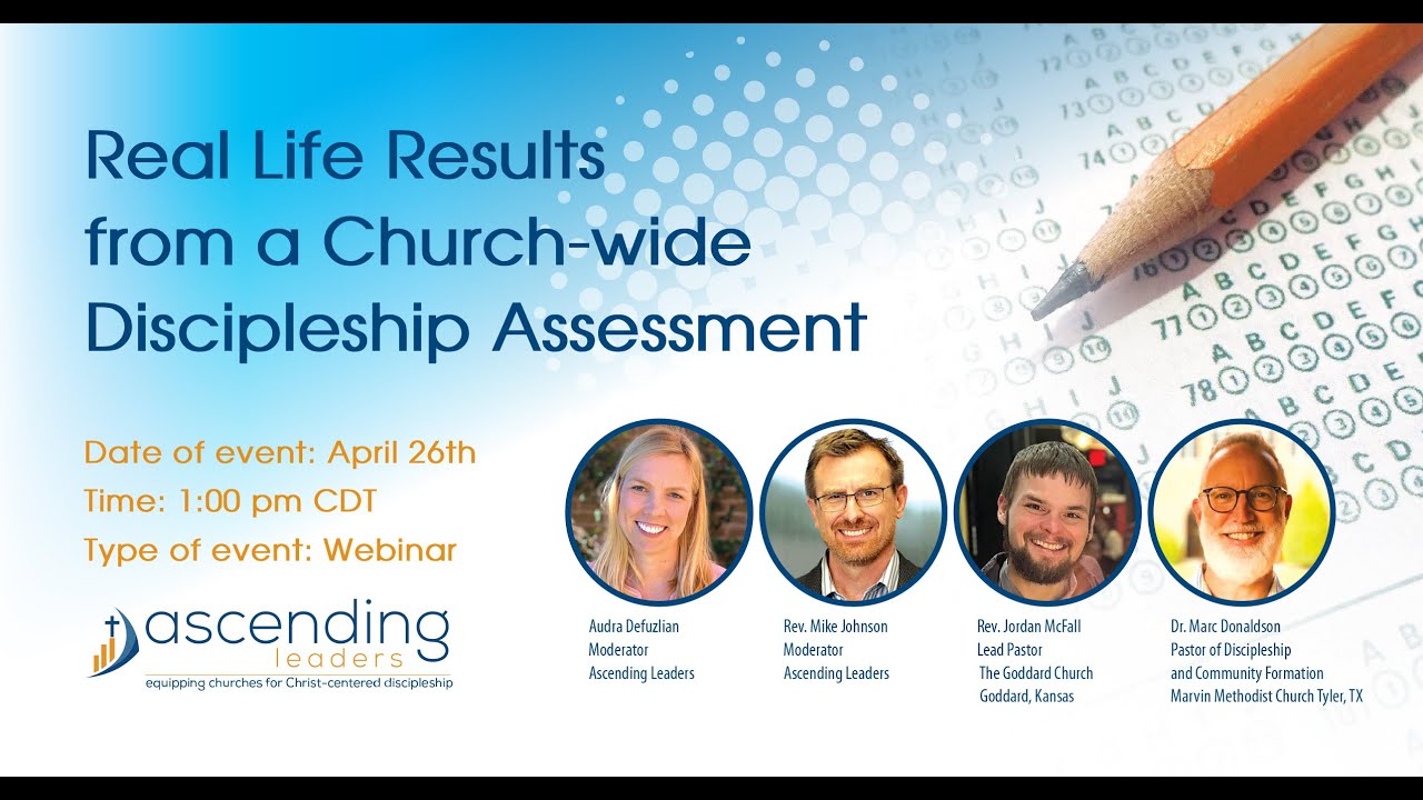 Real Life Results from a Church-wide Discipleship Assessment - YouTube