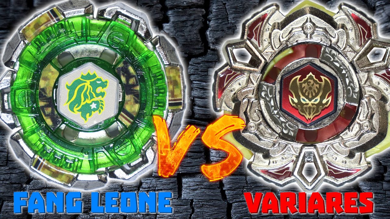 Beyblade 4D Metal Fury Battle - Fang Leone VS Variares - Beyblade ...