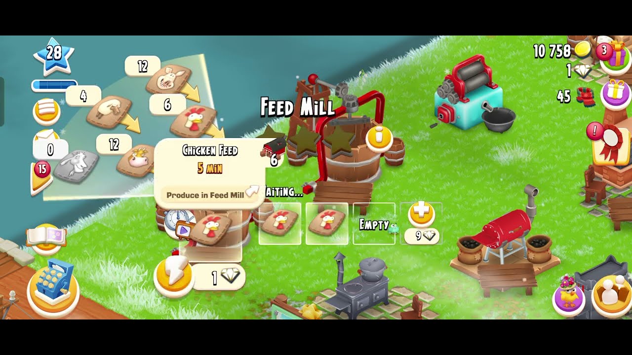 Hay Day Gameplay Level 28 - YouTube