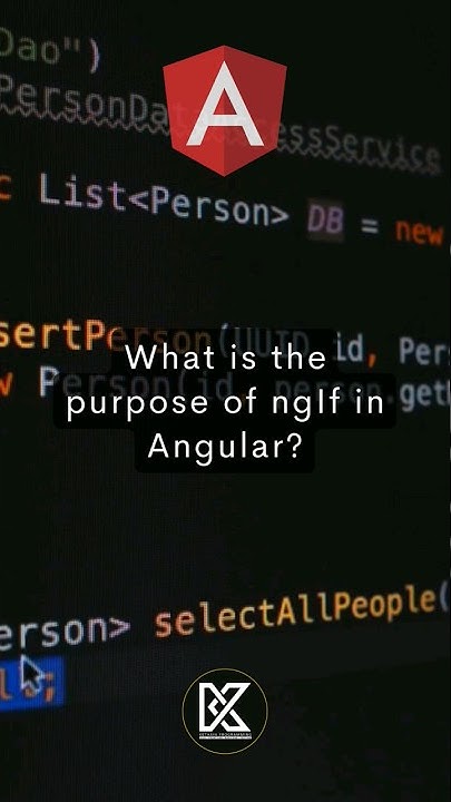 What is the purpose of ngIf in angular? #angular #youtubeshorts #ytshorts - YouTube