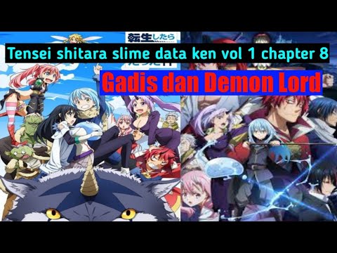 Tensei Shitara Slime Data Ken vol 1 chapter 8 : Gadis Dan Demon Lord ...