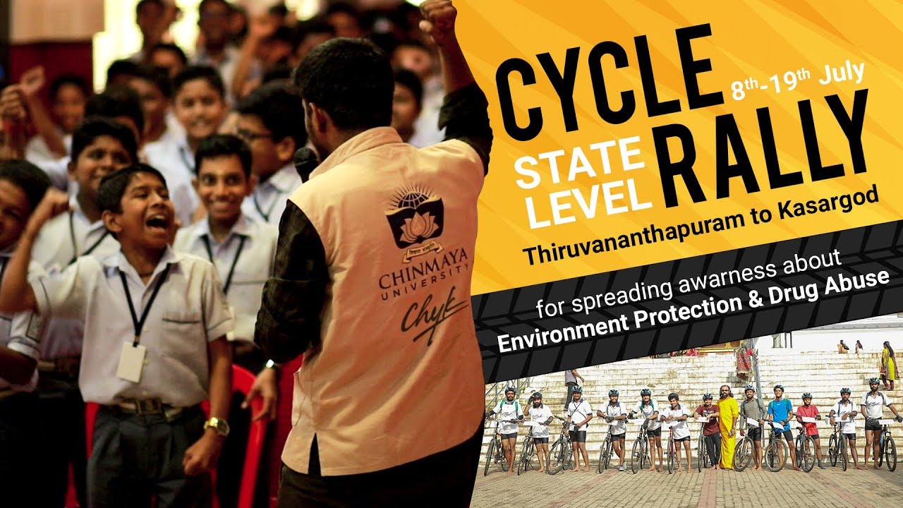 Cycling For A Cause - Against Drugs & For Nature - YouTube