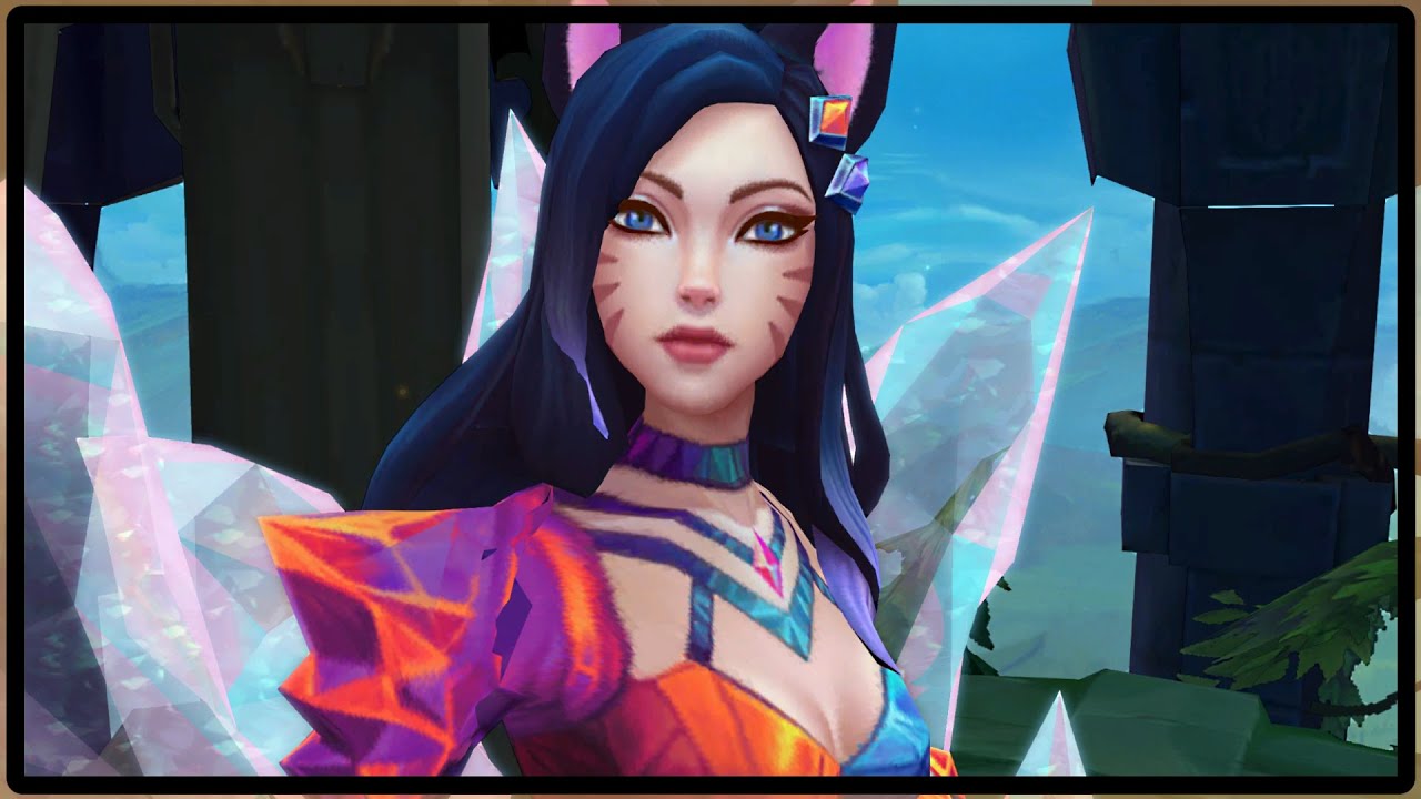 K/DA ALL OUT Ahri.face - YouTube