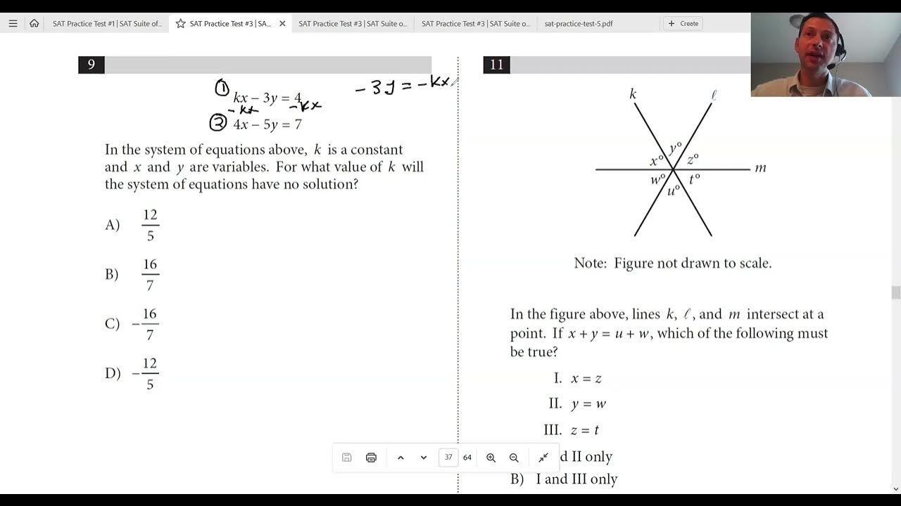 📐 Master SAT Math: Ace Linear Equation Questions Every Time! 🎯 - YouTube