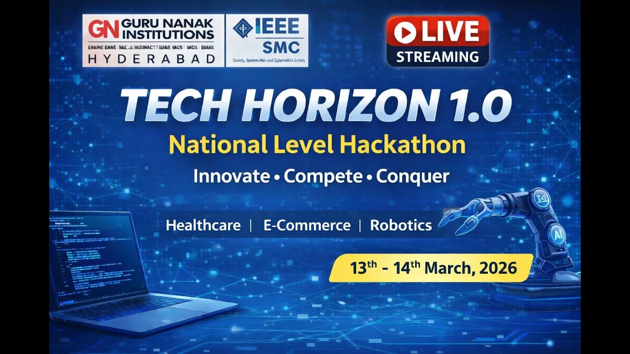 🔴 LIVE | TECH HORIZON 1.0 Security and surviliance| National Level ...