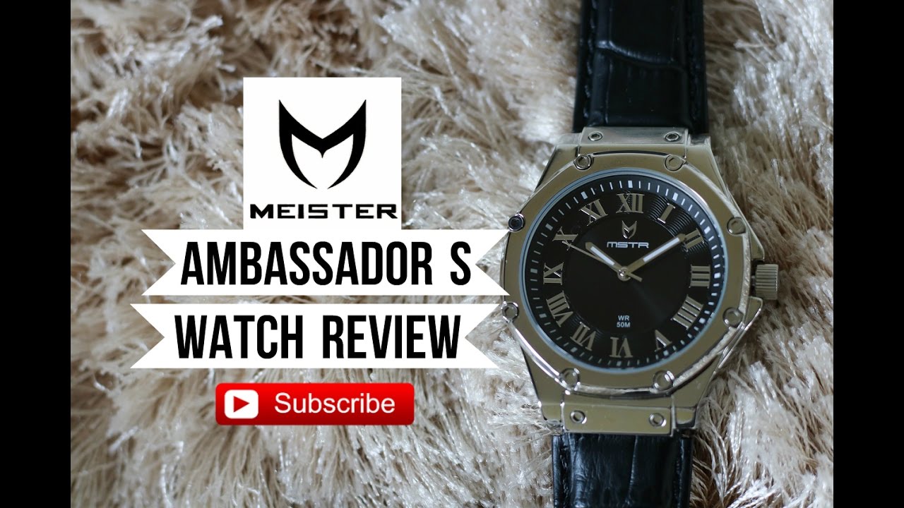 MSTR/MEISTER POLISHED AMBASSADOR S WATCH REVIEW (HD) - YouTube