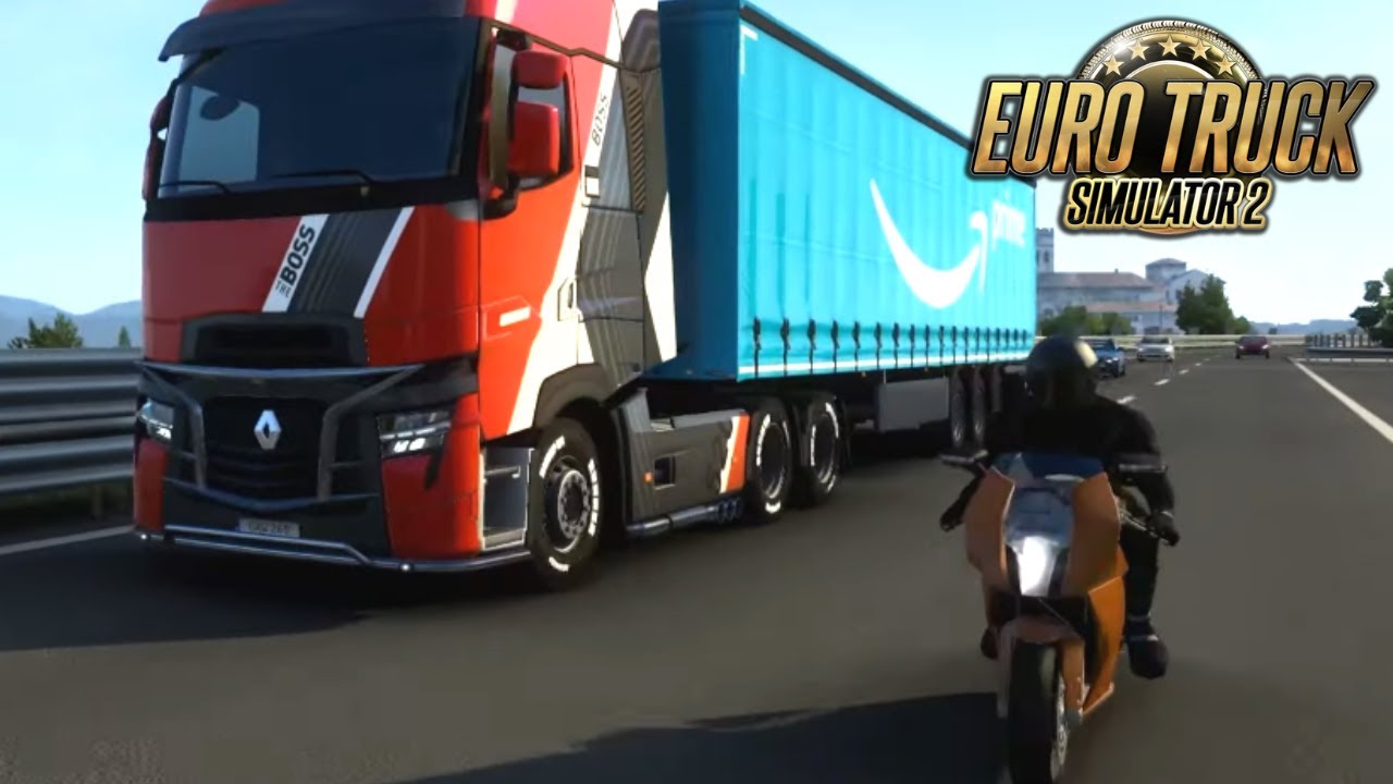 ETS 2 - MOTOCICLI NEL TRAFFICO MOD AGGIORNATA v1.48 - GAMEPLAY ITA ...