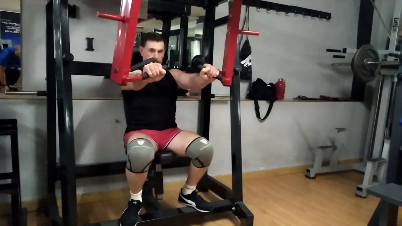 PRESS DE BANCA MÁQUINA SENTADO - YouTube