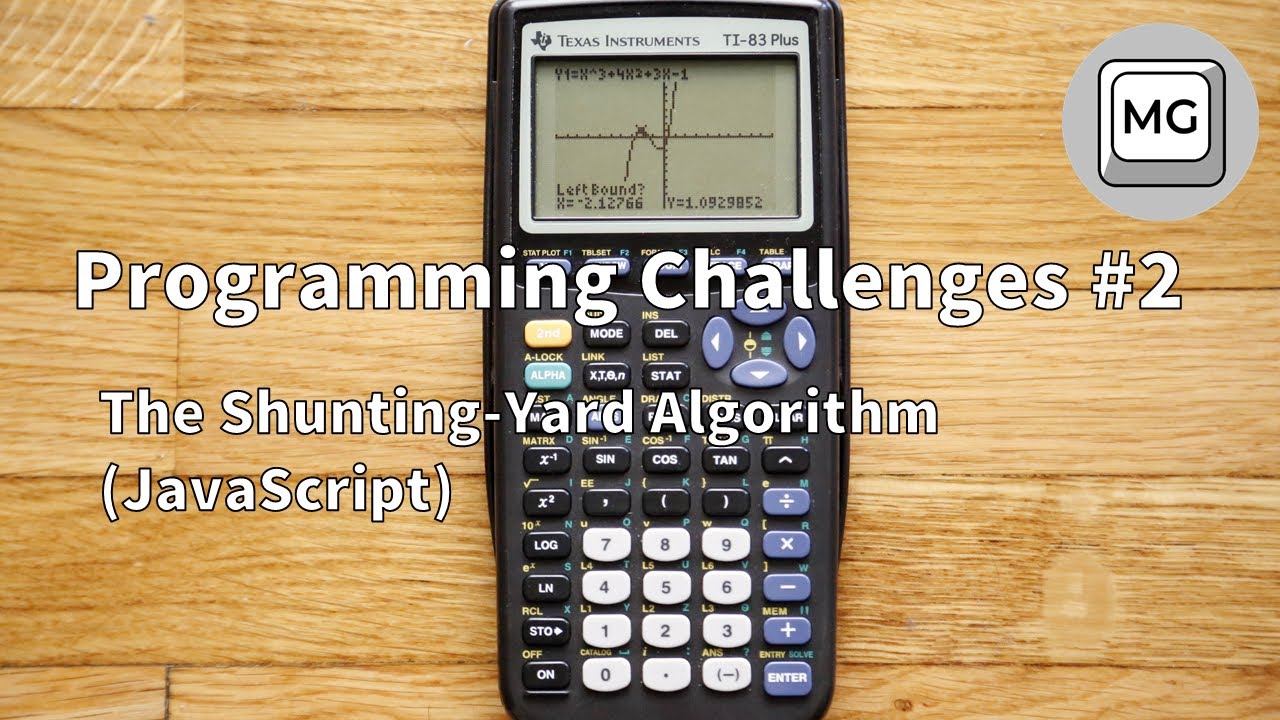 Programming Challenges 2 Shunting Yard Algorithm Javascript Youtube 9995