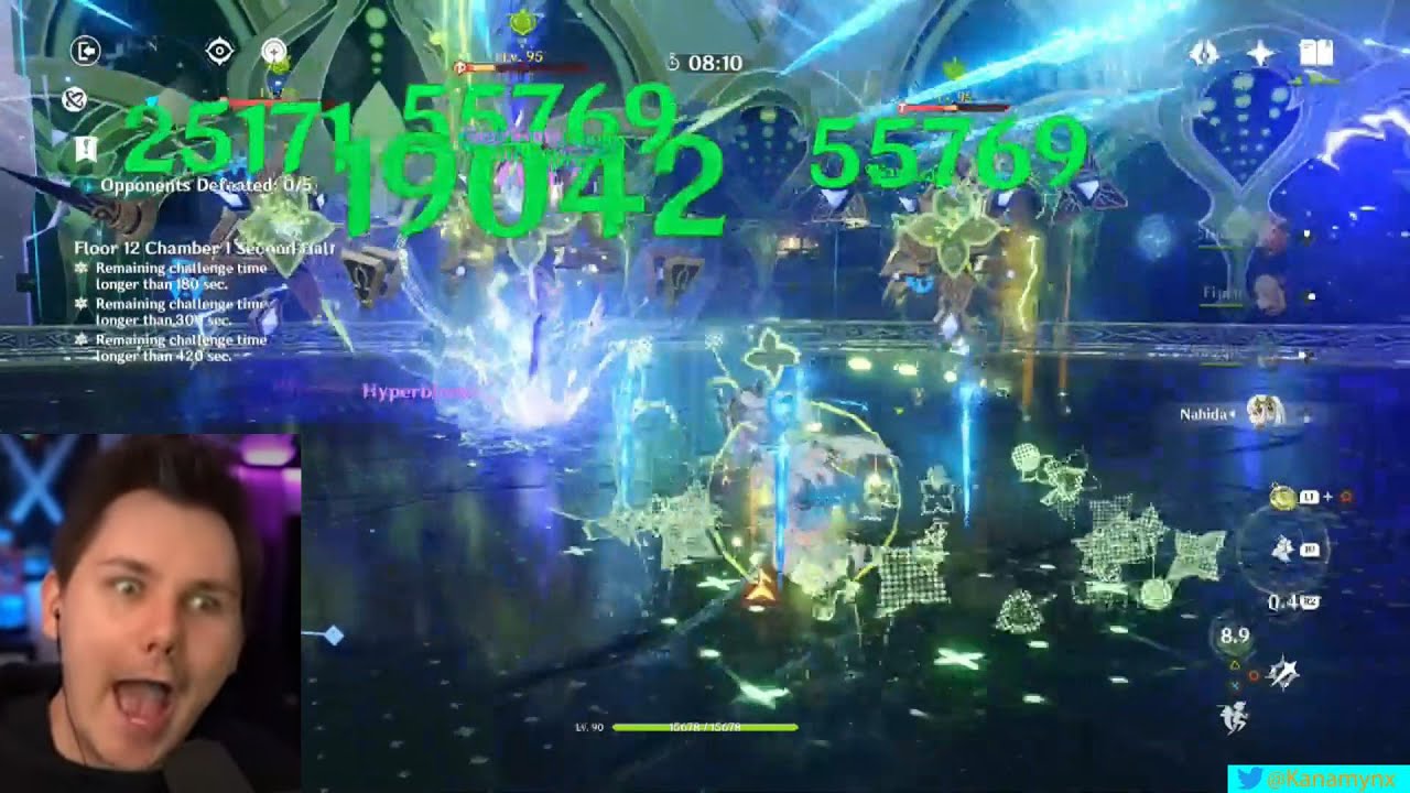 The Nahida C6 R5 That shocked Doro44 Spiral Abyss - YouTube