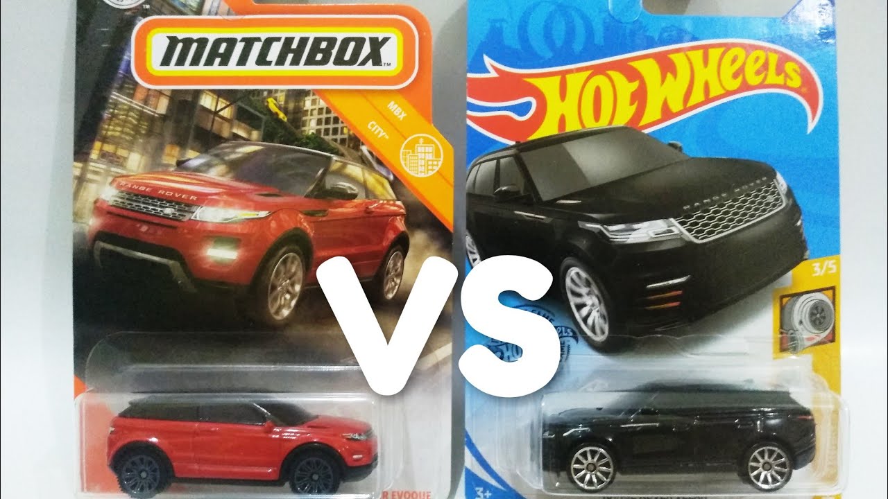 RANGE ROVER VELAR VS EVOQUE - REVIEW HOT WHEELS & MATCHBOX - YouTube