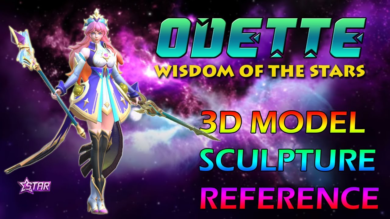 Odette Wisdom Of The Stars - Mobile Legends 3D Sculpture Reference ...