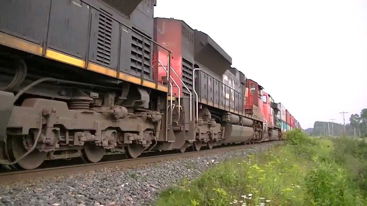 CN Q10251 16 - CN 8817 E @ Foleyet, ON - YouTube