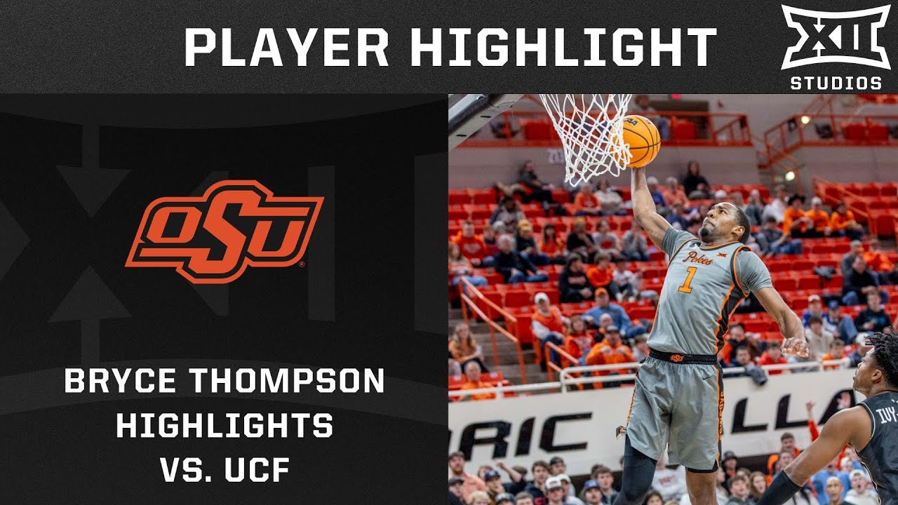 Bryce Thompson Drops 25 on the UCF Knights - YouTube