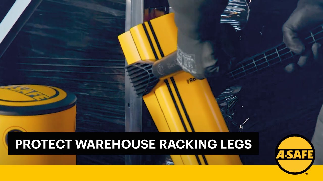 Warehouse safety products designed to protect warehouse racking legs ...