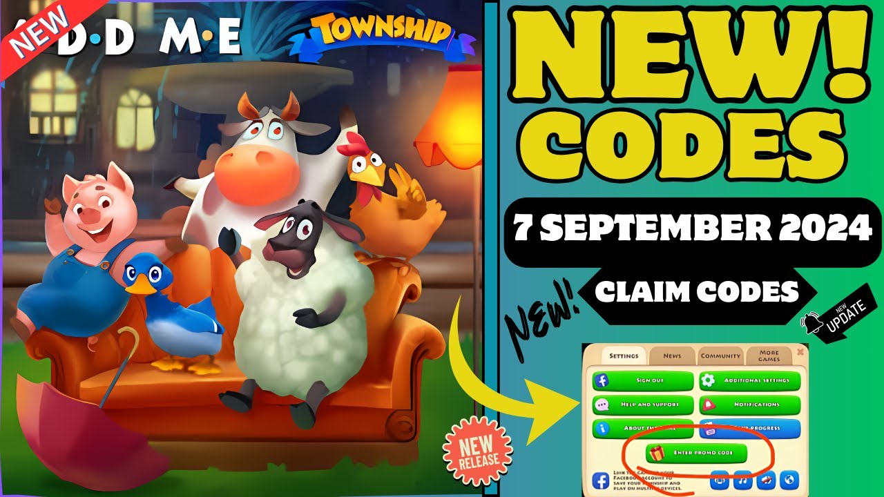 ⚠️NEW UPDATE⚠️TOWNSHIP PROMO CODES IN SEPTEMBER 2024 - CODES FOR ...