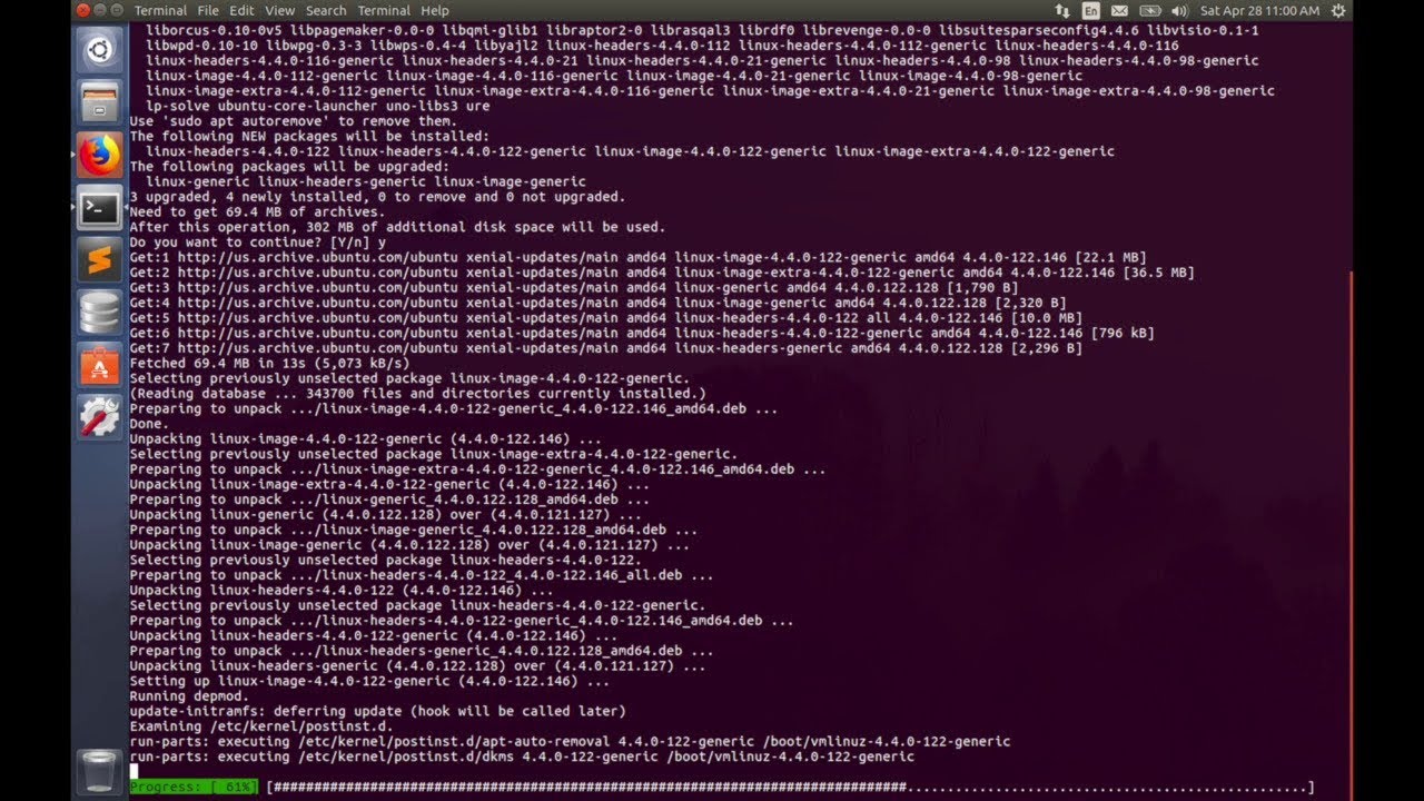 Upgrade Ubuntu from 16.04 to 18.04 through terminal - YouTube