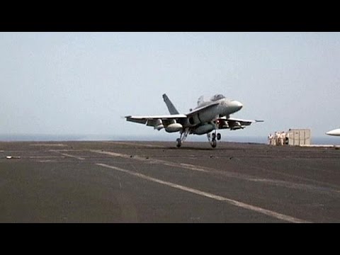 US military video said to show airstrike against Islamic State