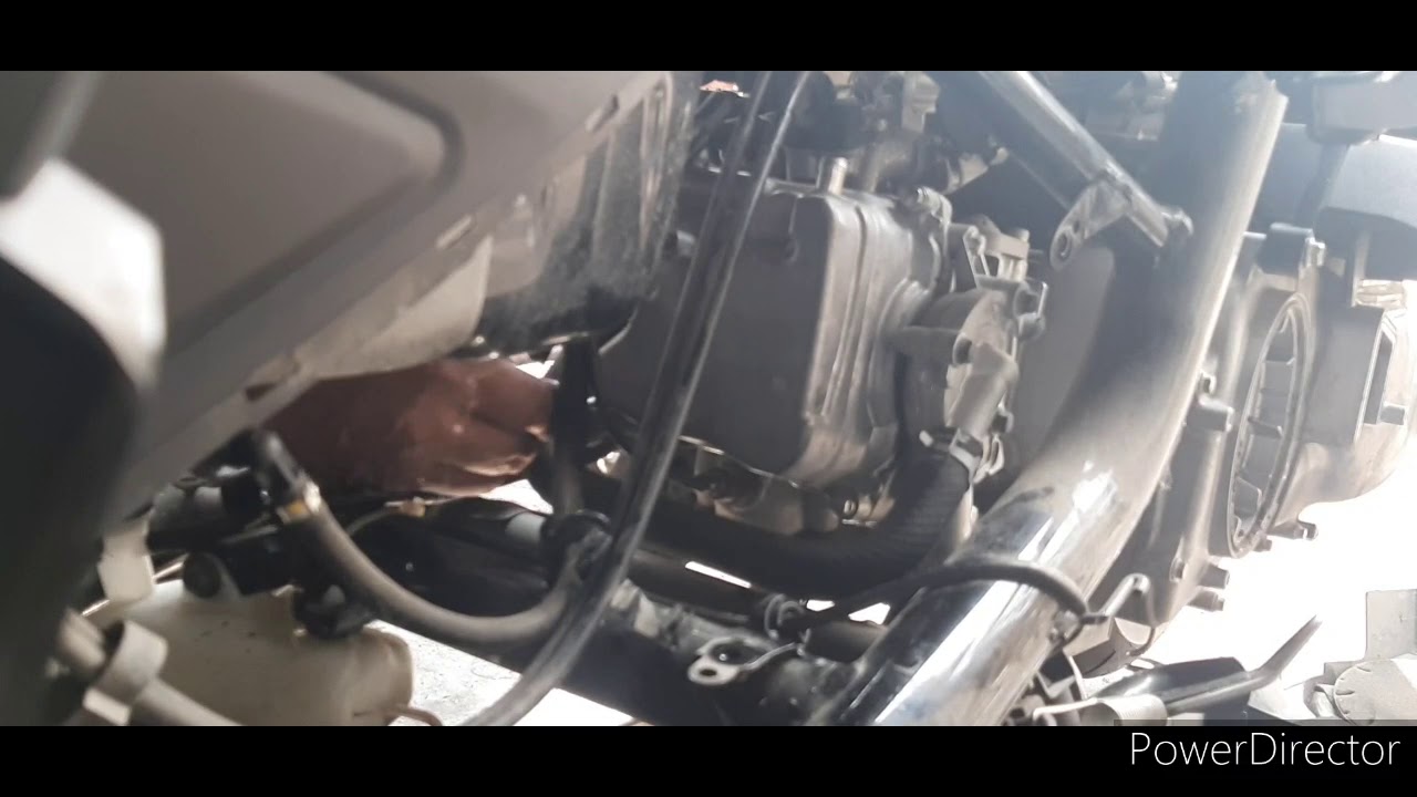 Aerox 155 Tune up, change oil & radiator coolant - YouTube