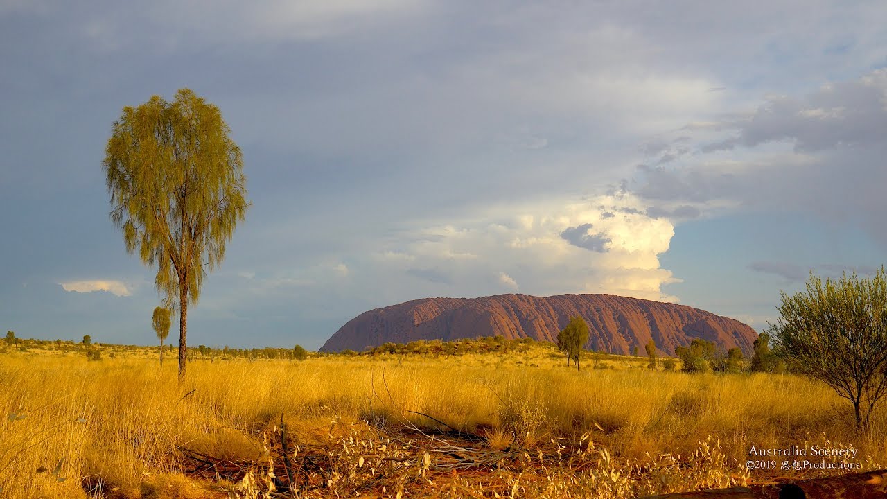 4K Uluru Sunset Northern Territory AUSTRALIA Part 12 オーストラリア - YouTube