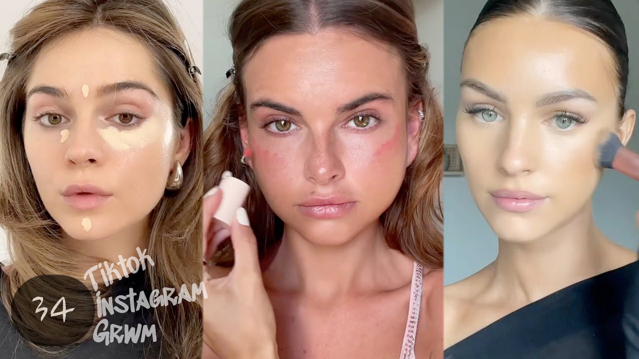 How to makeup 2023 💄 Tiktok makeup compilation 💋 GRWM & viral makeup ...