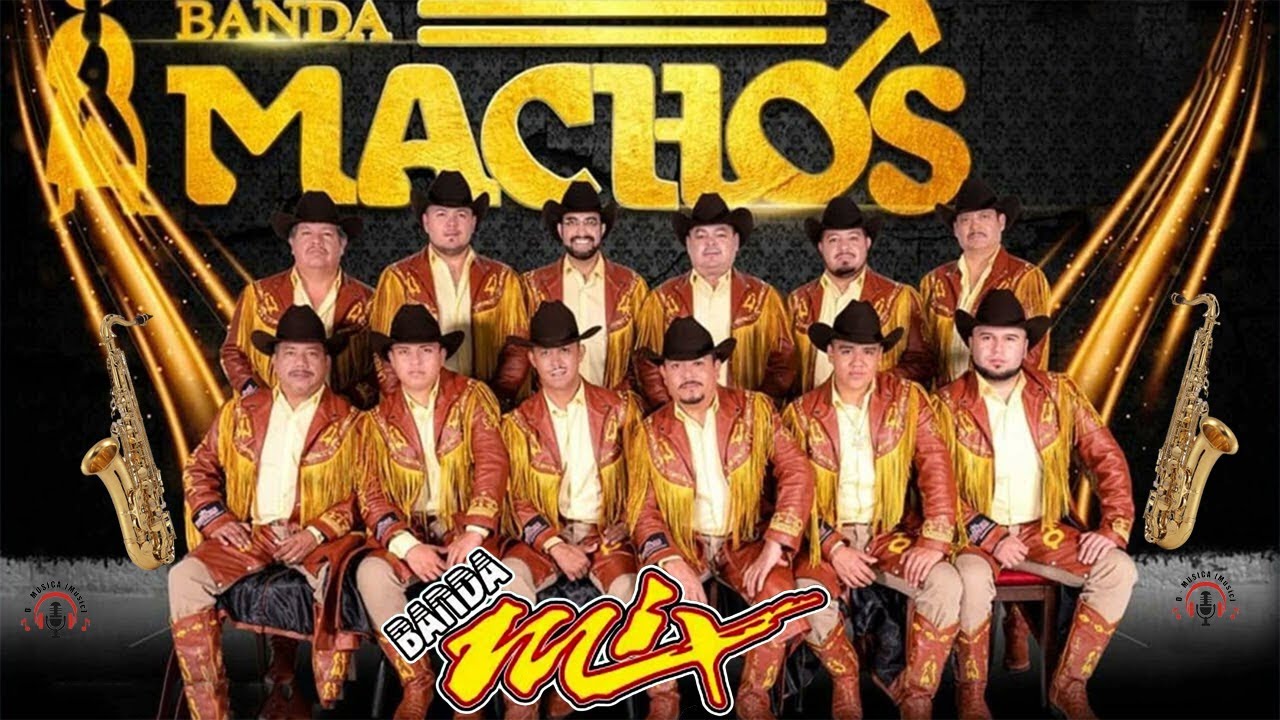 Banda Machos Corridos y Rancheras 🌲 Banda Machos 20 Grandes Exitos mix ...