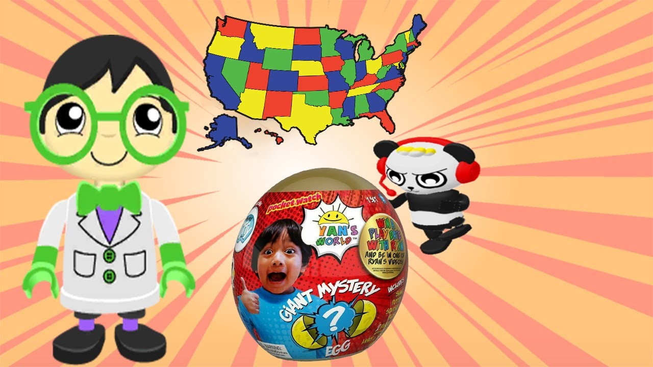 Tag with Ryan Mystery Surprise Egg - All Characters Unlocked and Fully ...